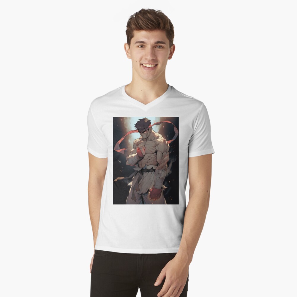 "Evil Ryu injured" Sticker for Sale by aaronosuke | Redbubble