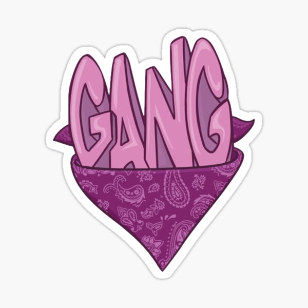 "Gang" Sticker by Cassidybanksart | Redbubble