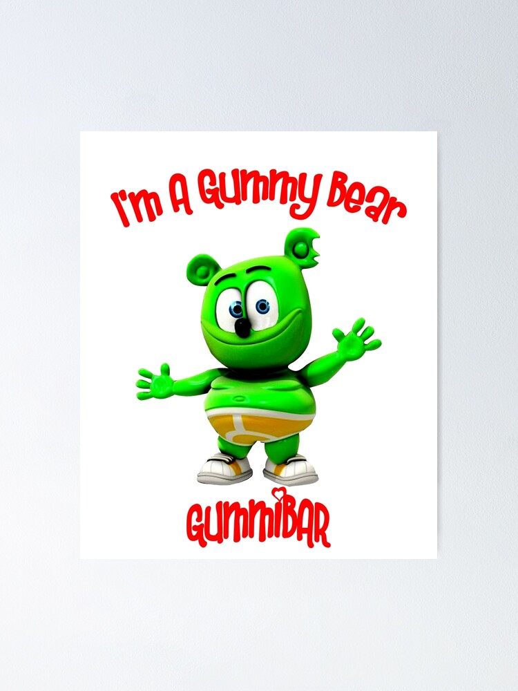 "Gummy Bear " Poster for Sale by sahalmahfud | Redbubble
