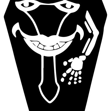 "Laughing Coffin" Sticker for Sale by TheNatureBoyy | Redbubble