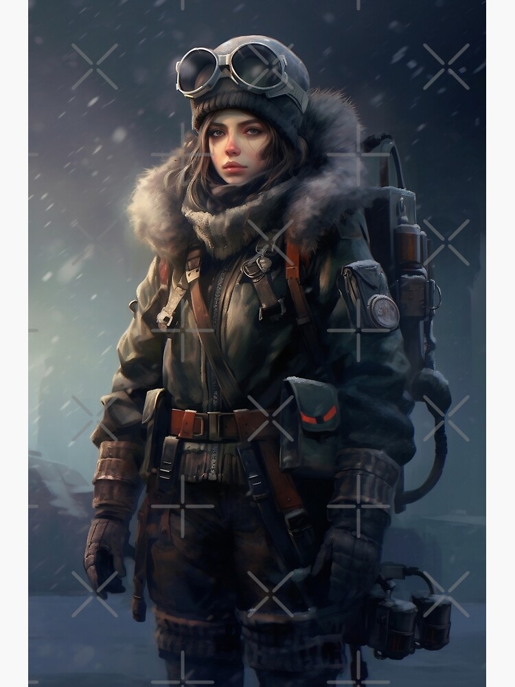 "Beautiful frostpunk traveler" Poster for Sale by Rumik-ua | Redbubble