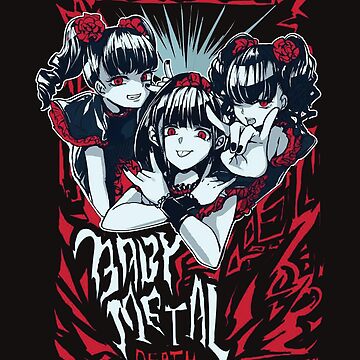 "Baby Metal Design" Sticker for Sale by YoungbearCo | Redbubble