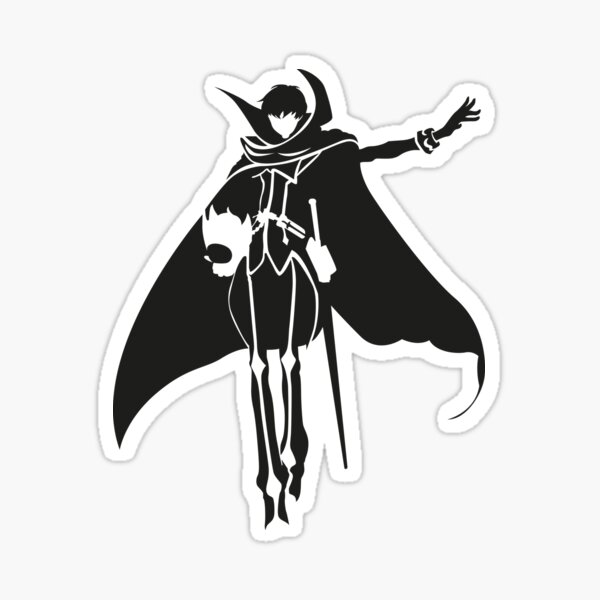 "Lelouch" Sticker by the-minimalist | Redbubble