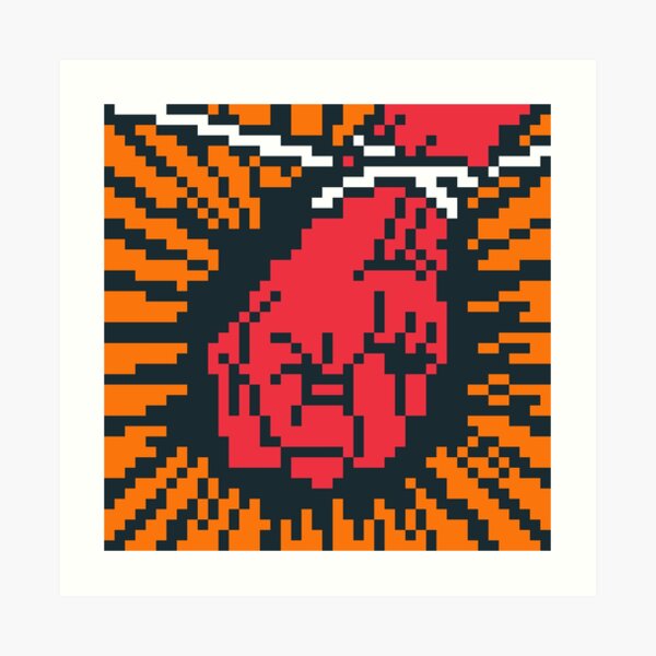 "St. Anger Album Cover Minimal Pixel art" Art Print by 8bitbaba | Redbubble