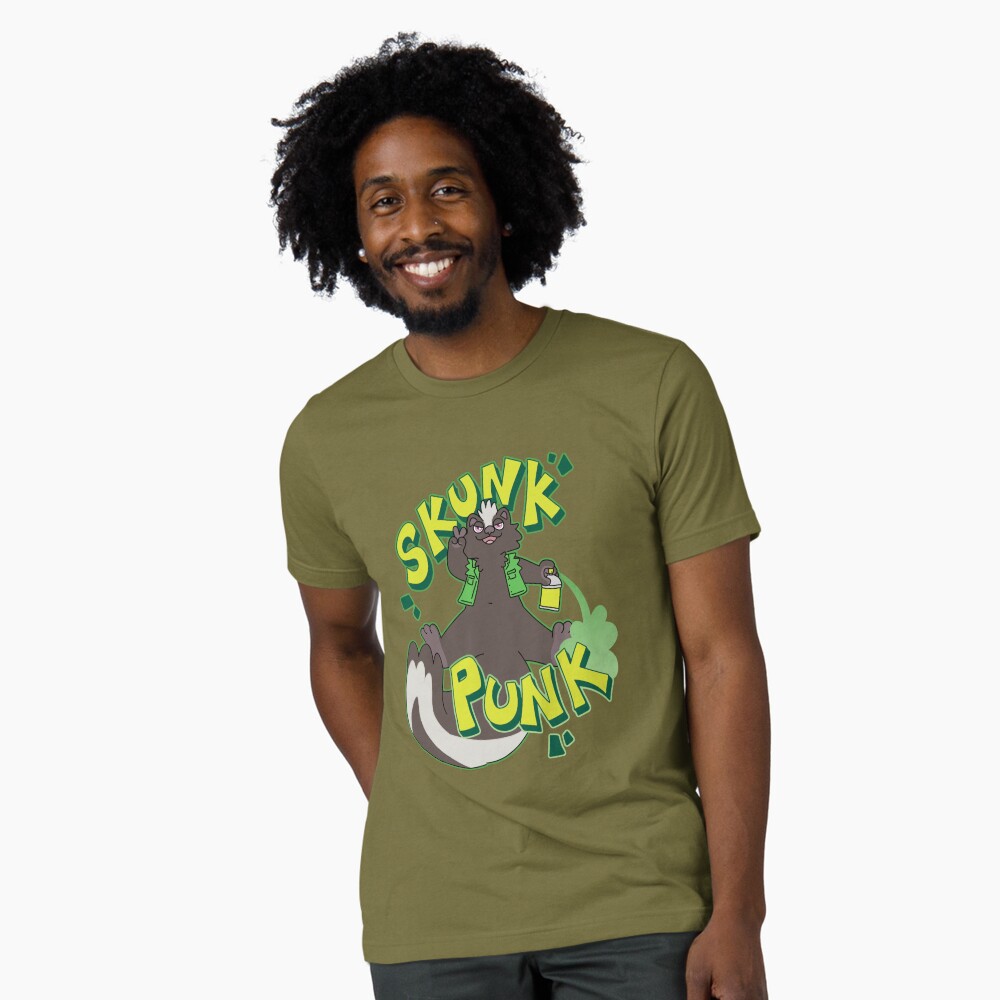 "Skunk Punk" Sticker for Sale by goccart | Redbubble