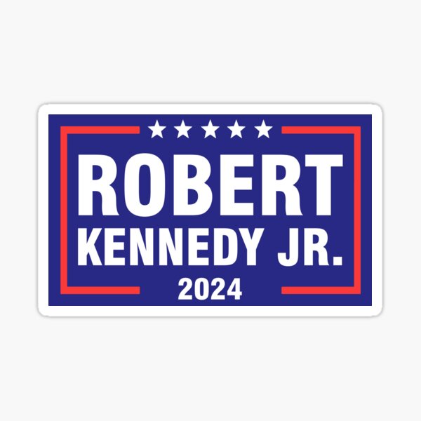 "Robert Kennedy Jr 2024 For President RFK JR 2024 " Sticker for Sale by ...