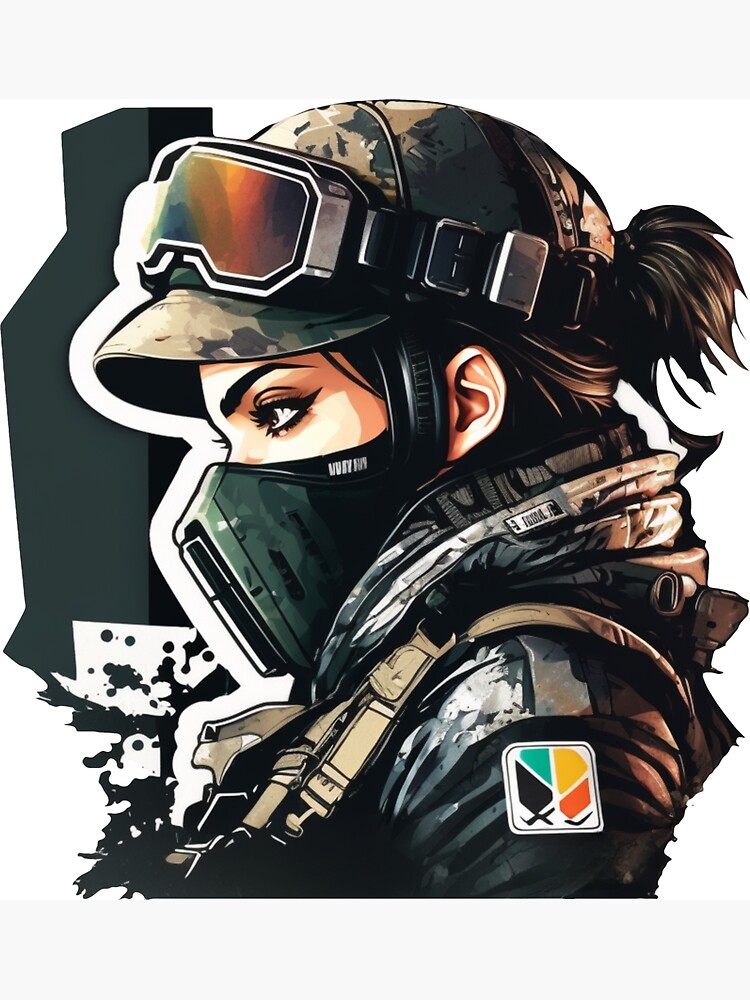 "Rainbow Six Siege Sticker" Magnet for Sale by CrazyStickersGo | Redbubble