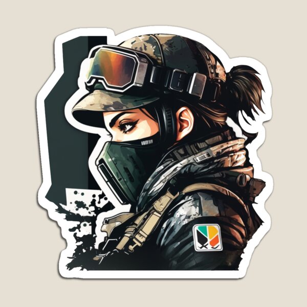 "Rainbow Six Siege Sticker" Magnet for Sale by CrazyStickersGo | Redbubble