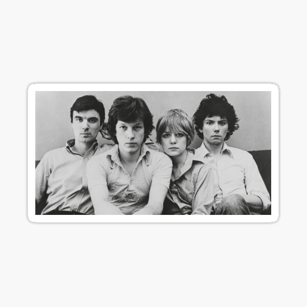"Talking Heads" Sticker for Sale by ilysm | Redbubble