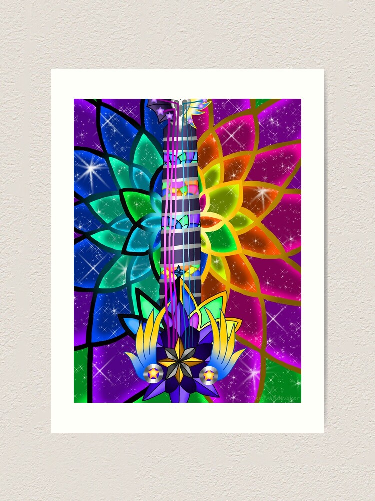 "Fusion Keyblade Guitar #151 - Combined Keyblade & Star Seeker" Art ...