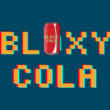 "Bloxy Cola " Sticker for Sale by Ellinorr | Redbubble