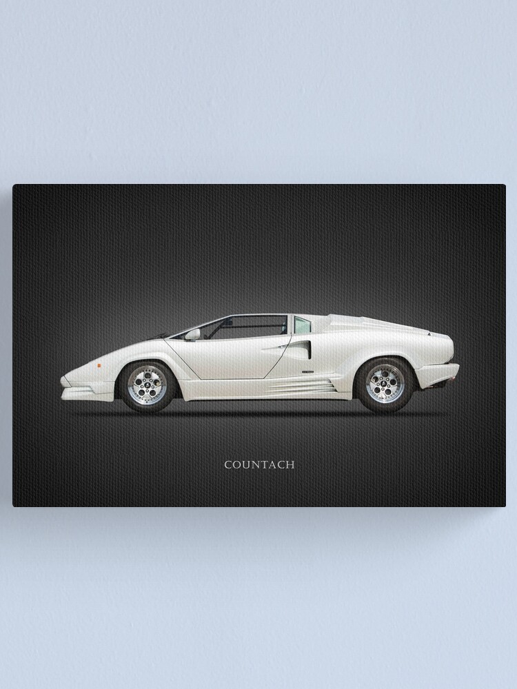 "Countach" Canvas Print for Sale by rogue-design | Redbubble