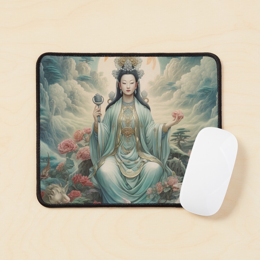 "Quan Yin" Sticker for Sale by ImaginVibes | Redbubble