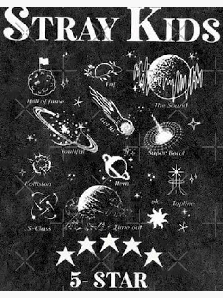 "Stray Kids 5 Star comeback poster kpop boy group bang chan lee know ...