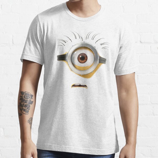 "Minions Carl Scared Big Face Costume" T-shirt for Sale by FifthSun ...