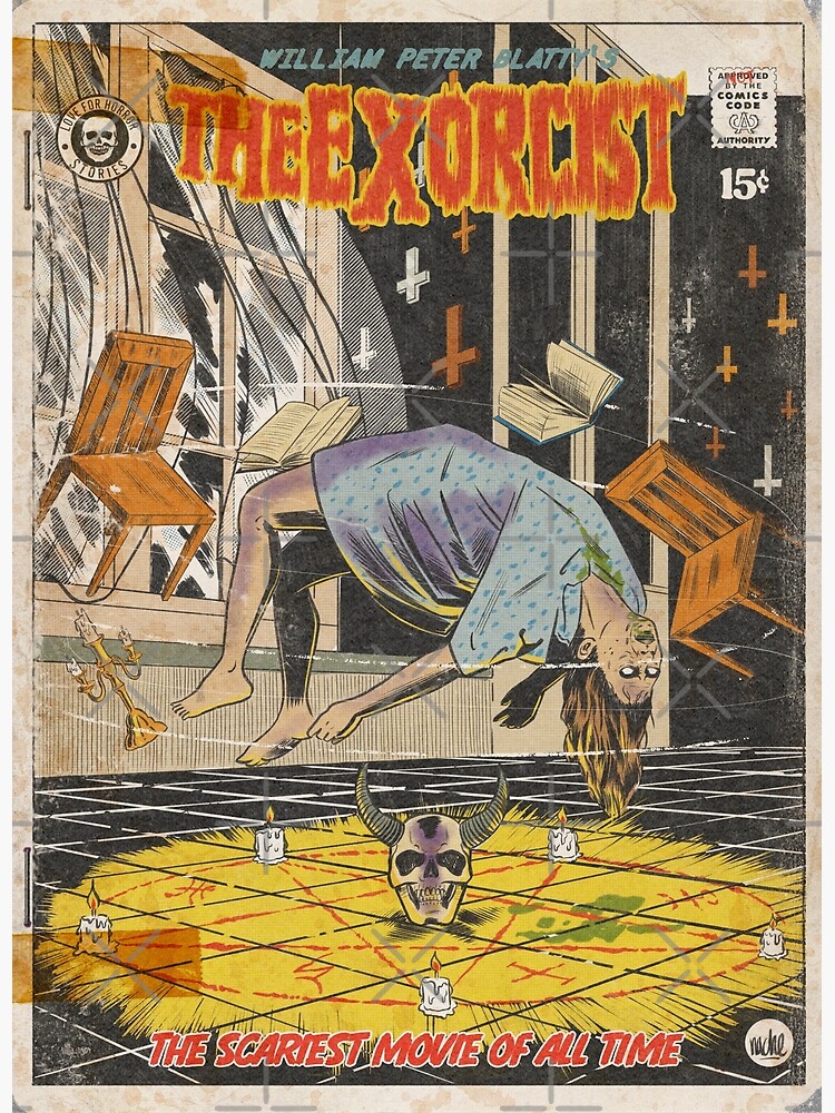 "The Exorcist Fan Art Poster" Poster by Nache Ramos | Redbubble