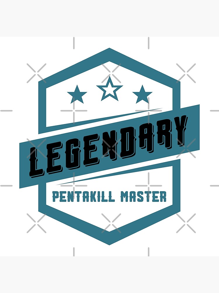 "LEGENDARY Gaming Master Insignia / Badge / Emblem / Custom Logo ...