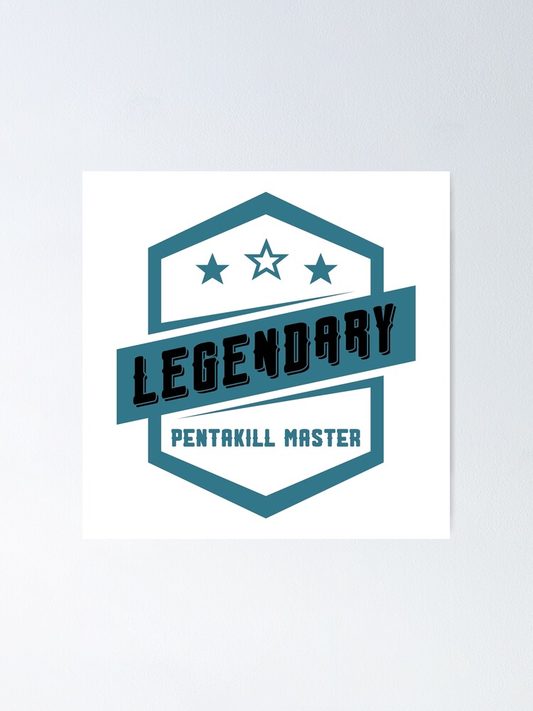 "LEGENDARY Gaming Master Insignia / Badge / Emblem / Custom Logo ...