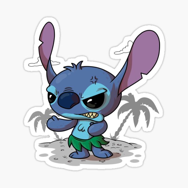 "mini stitch" Sticker by AlfredR | Redbubble