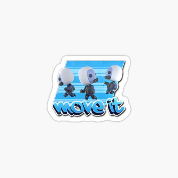 "Move it" Sticker by Adamanda | Redbubble