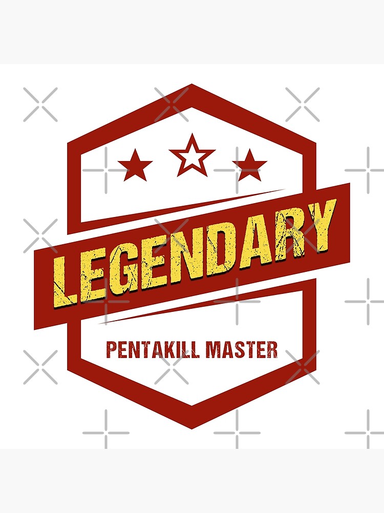 "LEGENDARY Multiplayer Gaming Master Insignia / Badge / Emblem / Custom ...