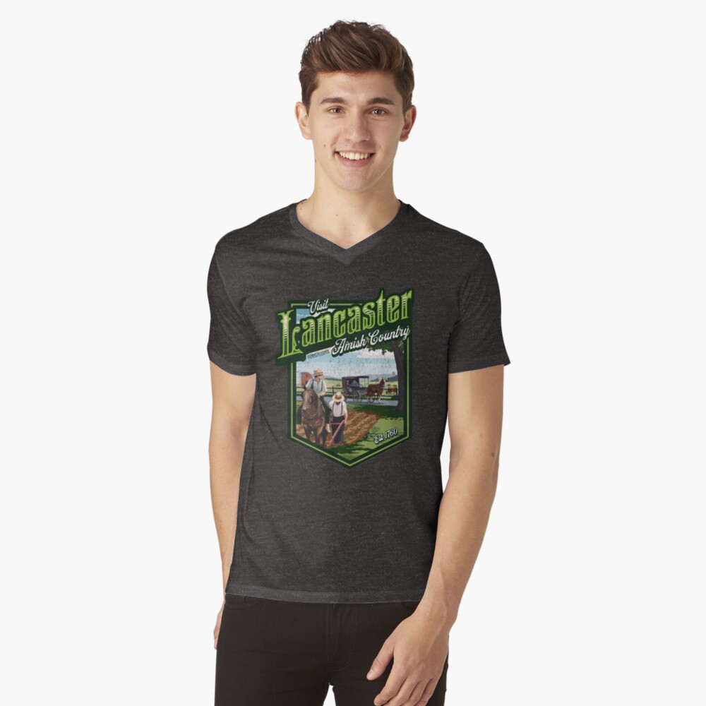 "Visit Lancaster, Pennsylvania Amish Country Est 1760 Logo Emblem ...