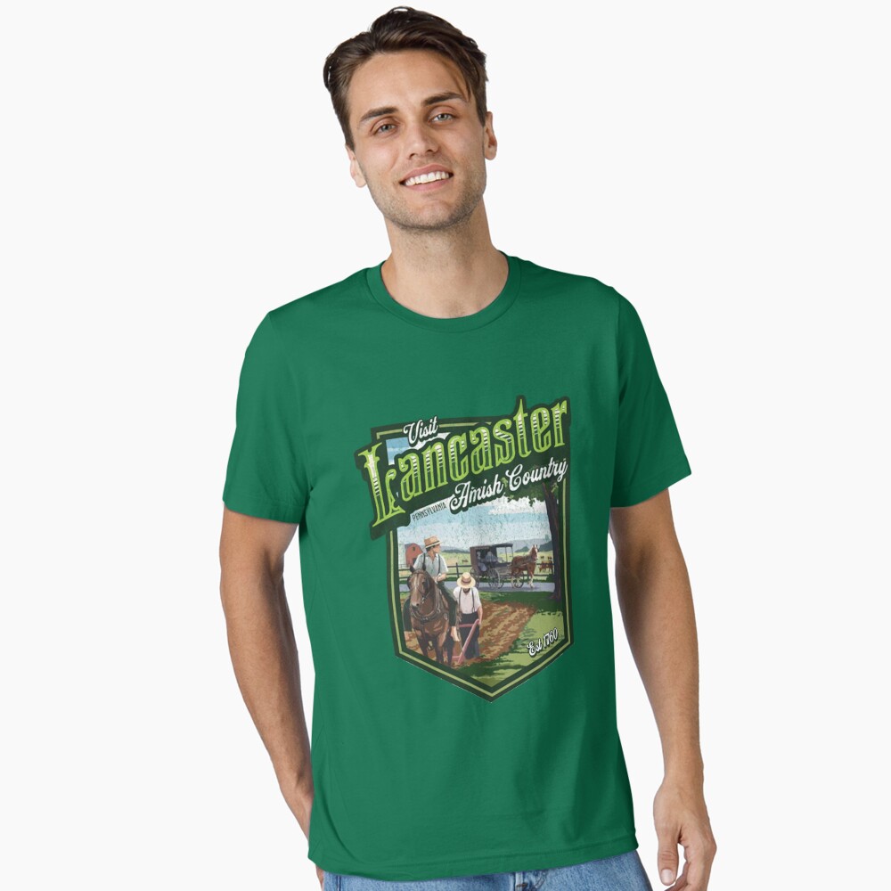 "Visit Lancaster, Pennsylvania Amish Country Est 1760 Logo Emblem ...