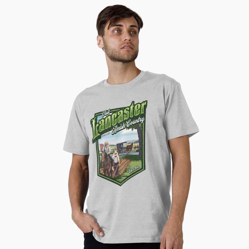 "Visit Lancaster, Pennsylvania Amish Country Est 1760 Logo Emblem ...