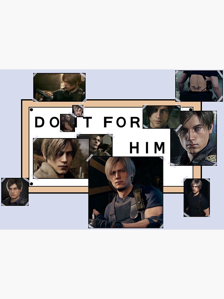 "Leon S Kenndey- 'Do It For Him'" Sticker for Sale by LizsHelpline ...