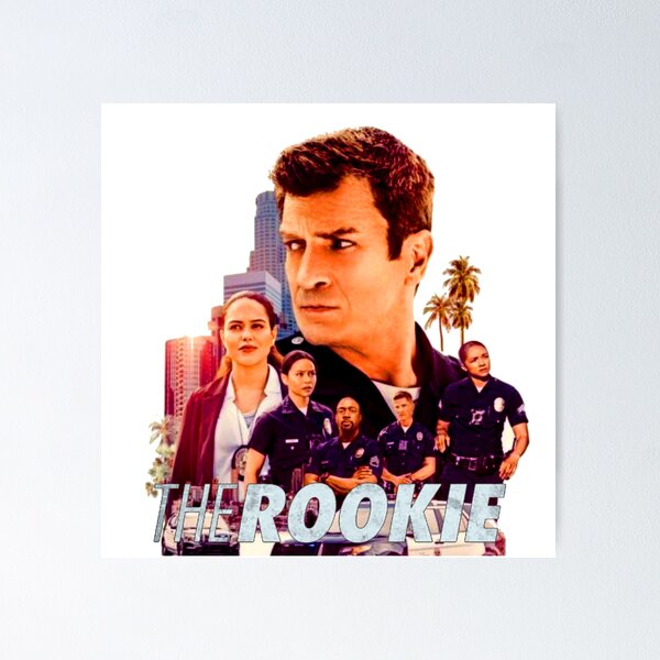"The Rookie Sticker Fanart" Poster for Sale by Fidgetytame | Redbubble