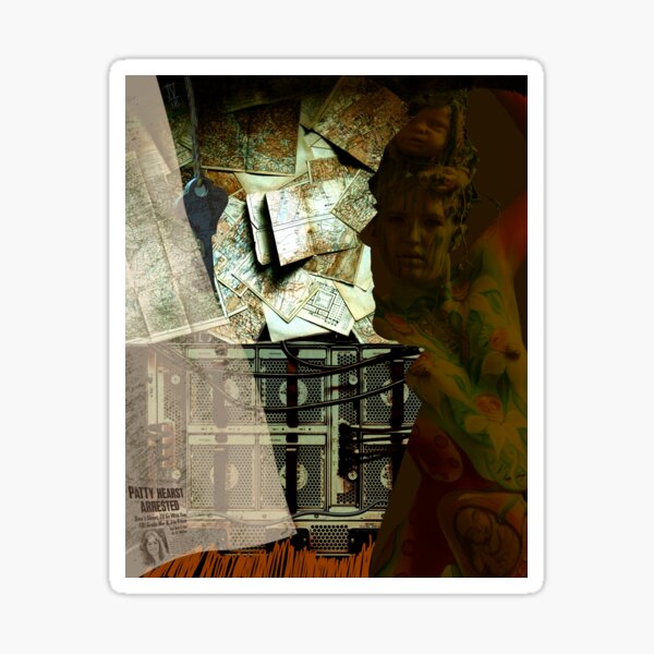 "Maps room" Sticker for Sale by tito-victoriano | Redbubble