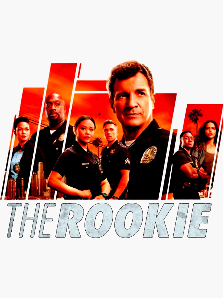 "The Rookie Fanart Poster" Sticker for Sale by Fidgetytame | Redbubble