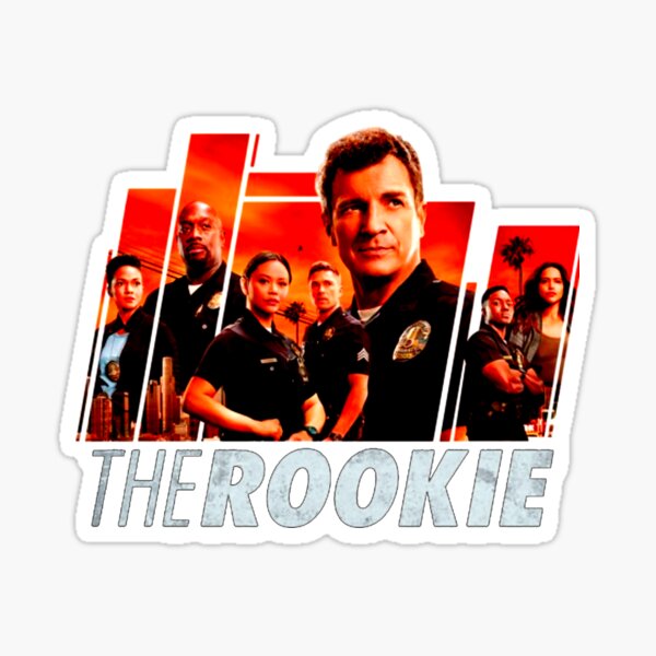 "The Rookie Fanart Poster" Sticker for Sale by Fidgetytame | Redbubble