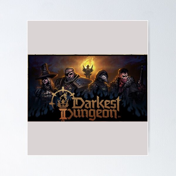 "darkest dungeon" Poster for Sale by DallasBurns | Redbubble
