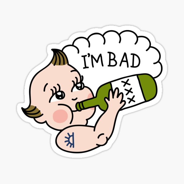 "kewpie illustration traditional tattoo flash" Sticker for Sale by ...
