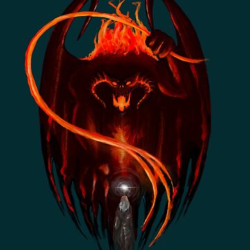 "Balrog" Essential T-Shirt for Sale by ChailleJewett | Redbubble