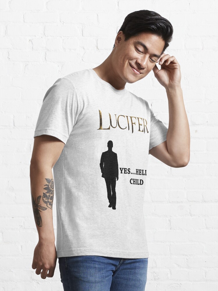 "Lucifer" T-shirt for Sale by Luigi-Jekan | Redbubble | lucifer t ...