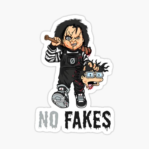 "No Fakes Chucky, Gift for Chucky Lovers, Chucky movie fans, Horror ...