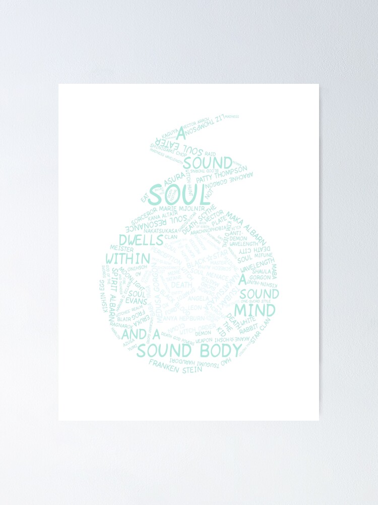 "Soul Word Cloud" Poster by marleepagels | Redbubble