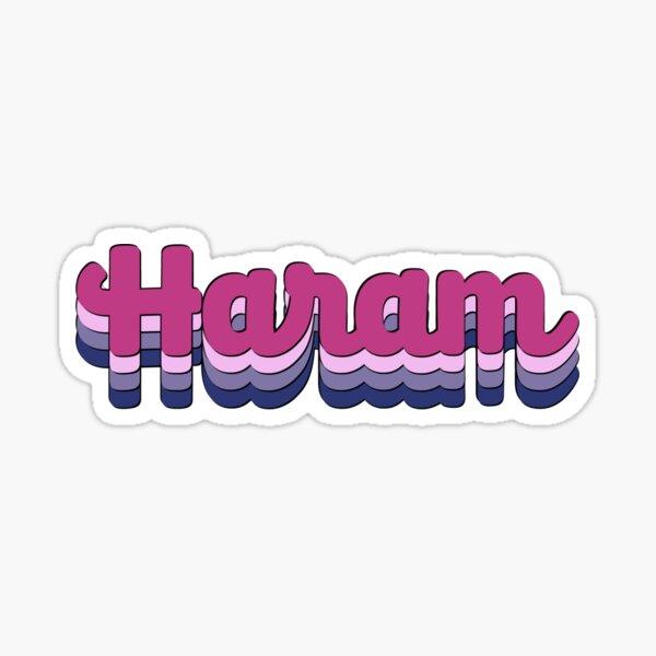 "BABYMONSTER Haram" Sticker for Sale by yoshishoshi | Redbubble