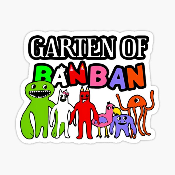 "Garten Of Banban Characters" Sticker for Sale by henryhendy | Redbubble