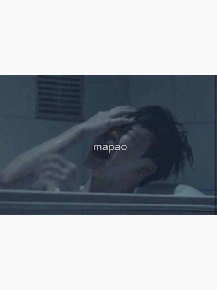 "BTS Jimin Crying meme" Art Print by mapao | Redbubble