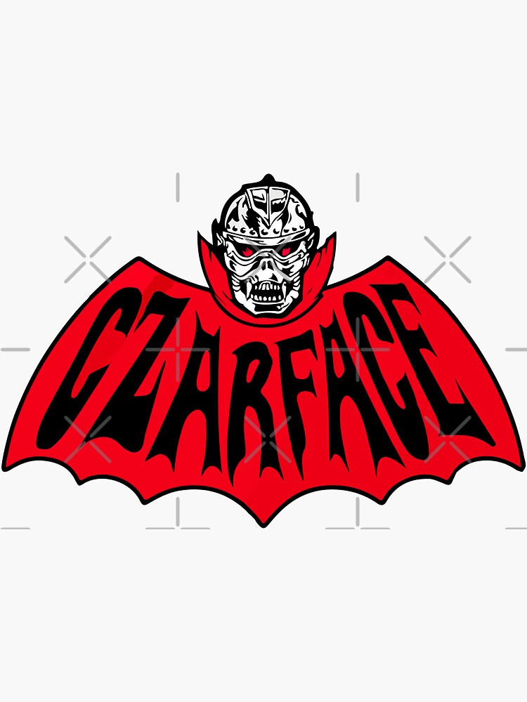 "Czarface" Sticker for Sale by xDumpTruckx | Redbubble