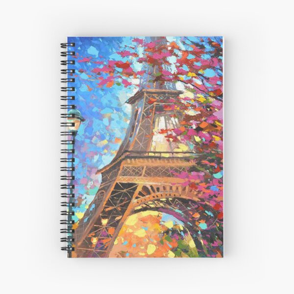 "Acrylic Pastel Flower Paris Evel Tower Paris Nature Colorful Flowers ...