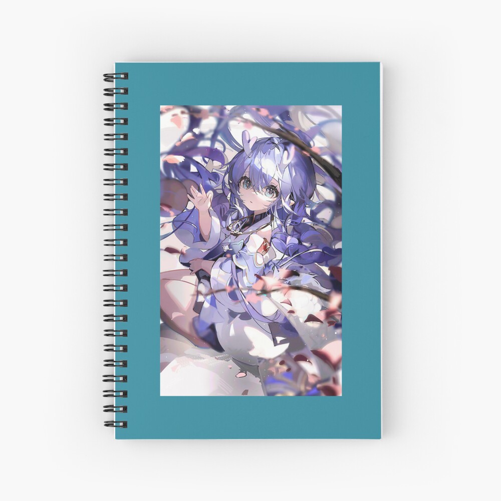 "Bailu Honkai Star Rail, Star Rail, Honkai Star Rail" Spiral Notebook ...