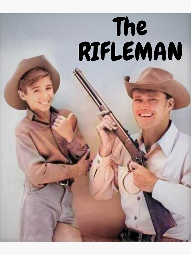 "The Rifleman" Sticker for Sale by Rileyjoel2003 | Redbubble