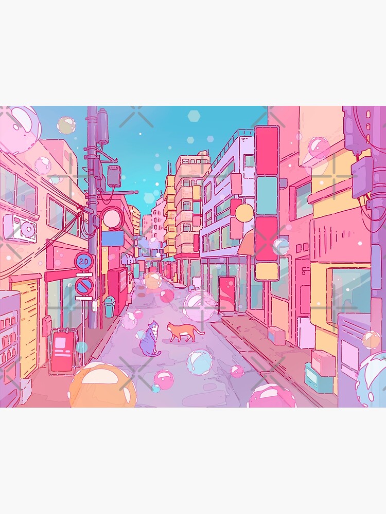 "The cute cats in the Tokyo streets " Poster for Sale by AnGoArt ...