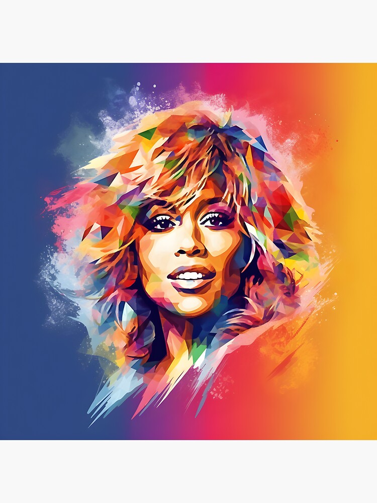 "Tina Icon" Sticker for Sale by RoverB | Redbubble