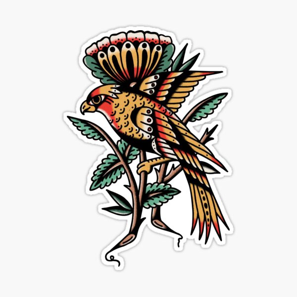 Neues School Spatzen Tattoo