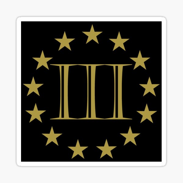 3 Percent Stickers | Redbubble